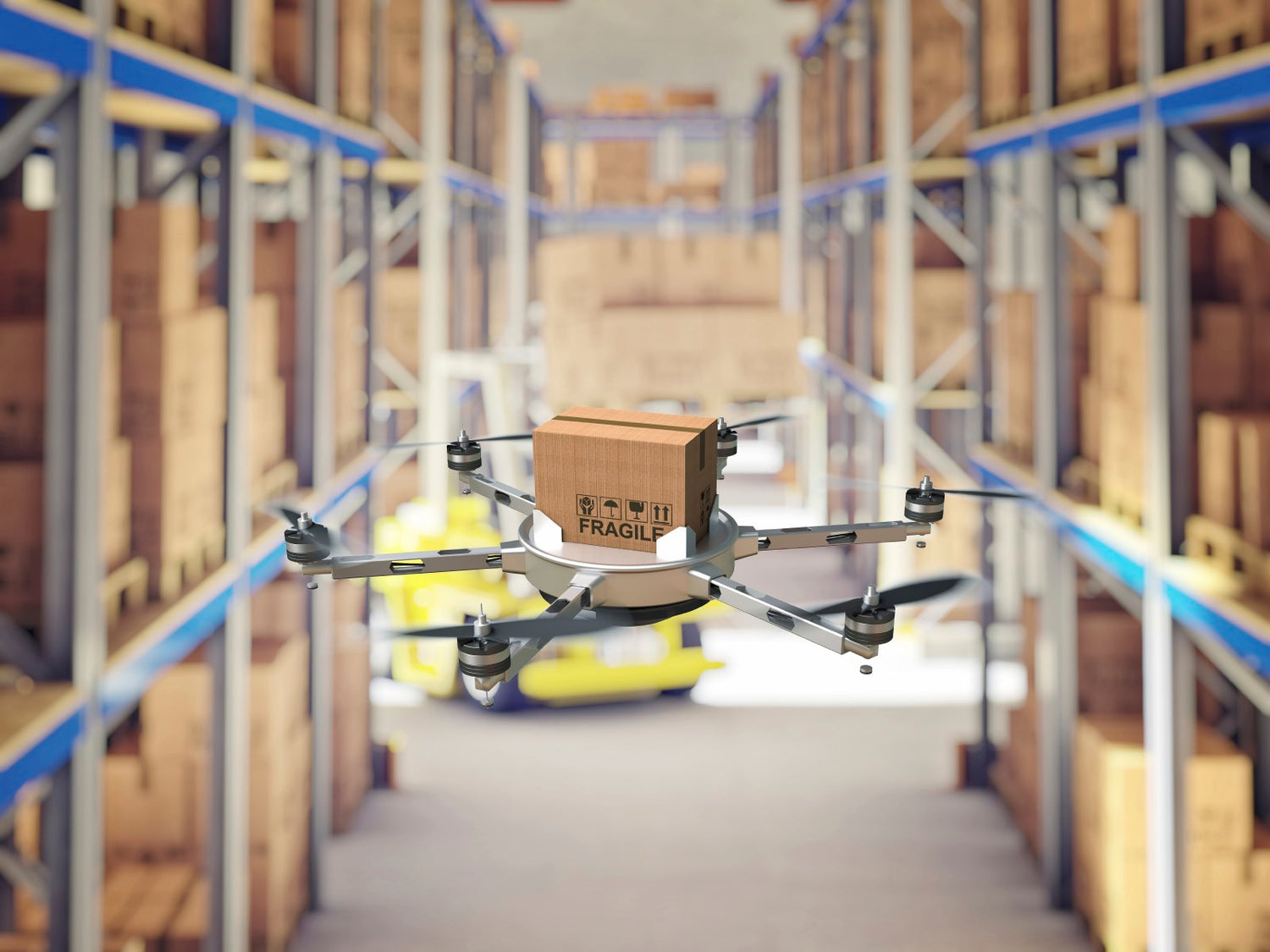 Drones In The Warehouse? – Shelving Inc.