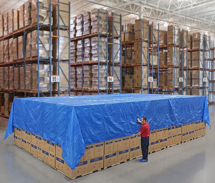 Preventing Rain Damage in Shipping/Receiving – Shelving Inc.