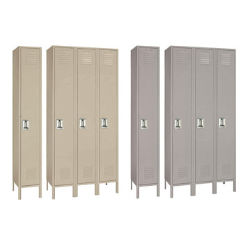 Single Tier Lockers – Shelving Inc.