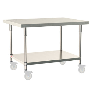 All 304 Stainless Steel Mobile Work Tables – Shelving Inc.