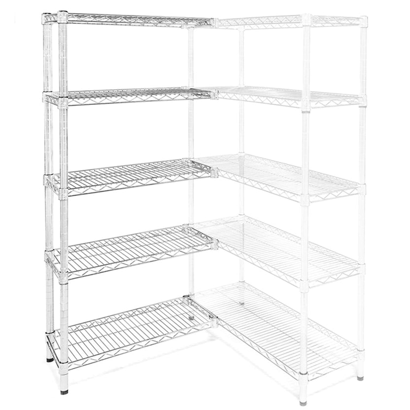 12"d x 30"w Wire Shelving Add-Ons w/ 5 Shelves – Shelving Inc.