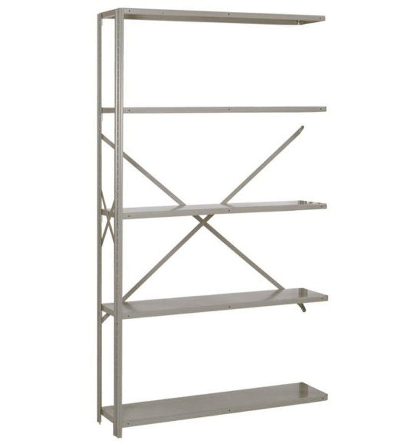 36"w x 84"h Lyon 8000 Series Open Steel Shelving - Heavy-Duty ...