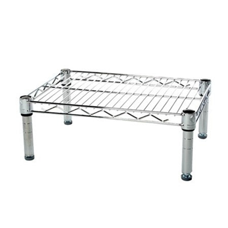 12" Depth Chrome Wire Shelving Unit with 1 Shelf – Shelving Inc.