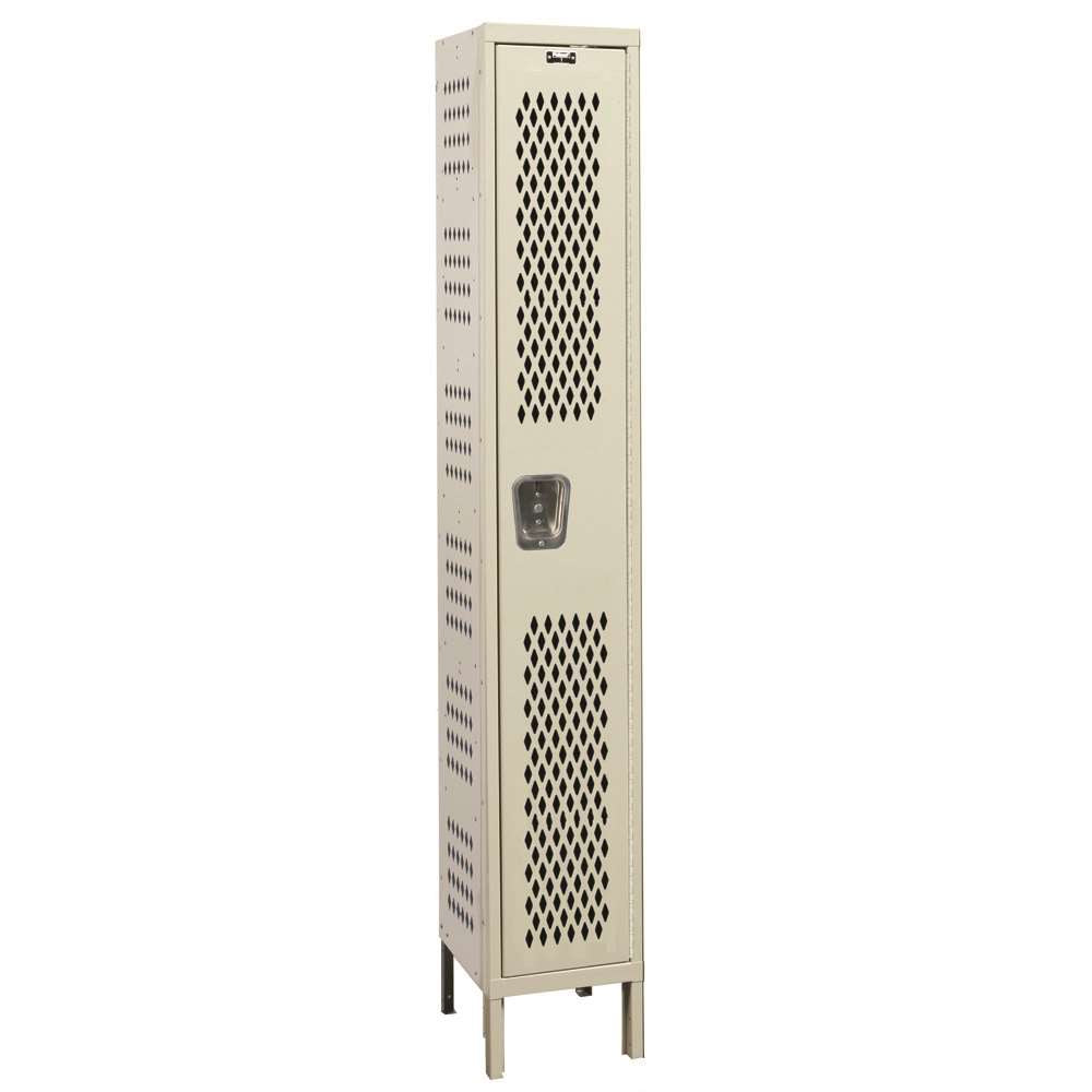 Single-Tier Heavy-Duty Ventilated Locker 1-Wide by Hallowell – Shelving ...