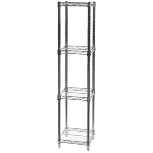 12"d x 12"w Wire Shelving with 4 Shelves from Shelving Inc. – Shelving Inc.