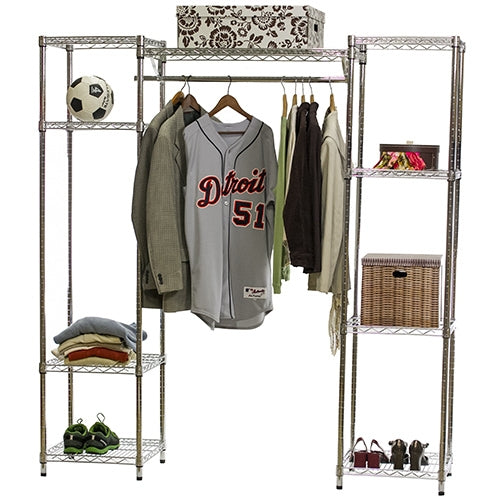 Closet Wire Shelving System - 18"d x 72"h by Shelving Inc. – Shelving Inc.