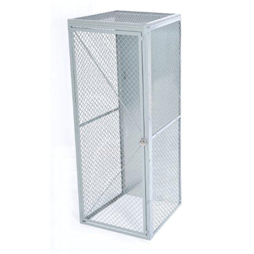 Wire Mesh Locker - Single Tier by SpaceGuard |Shelving.com – Shelving Inc.